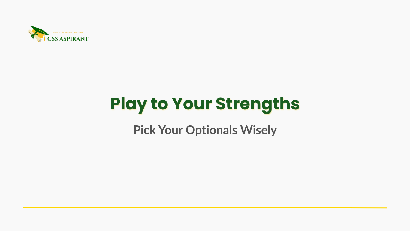 How to Choose CSS Subjects: A Topper's Inside Guide - cssaspirant.com